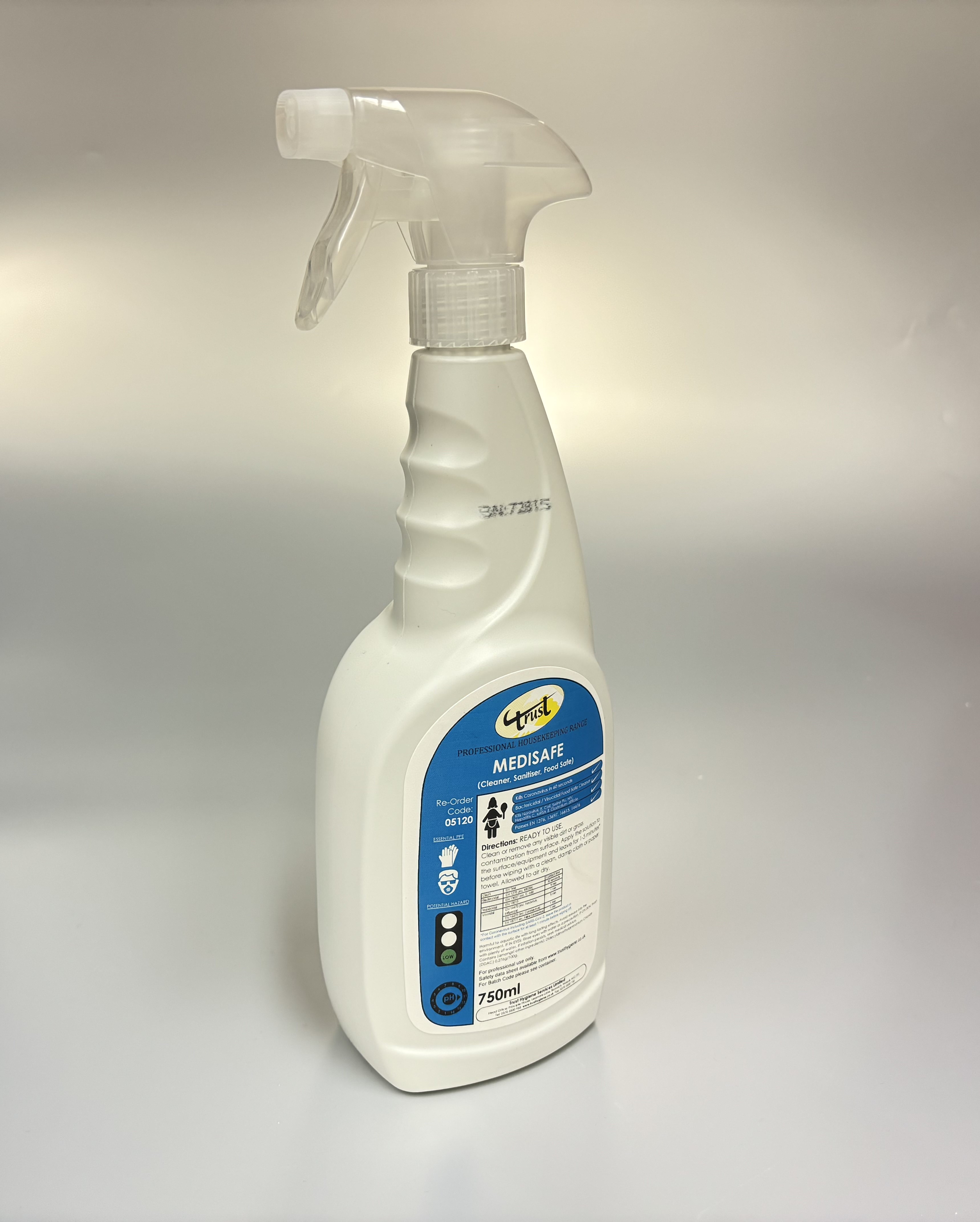 Medisafe Cleaner/Sanitiser Food Safe 2x5L Ready To Use(MH) | Trust