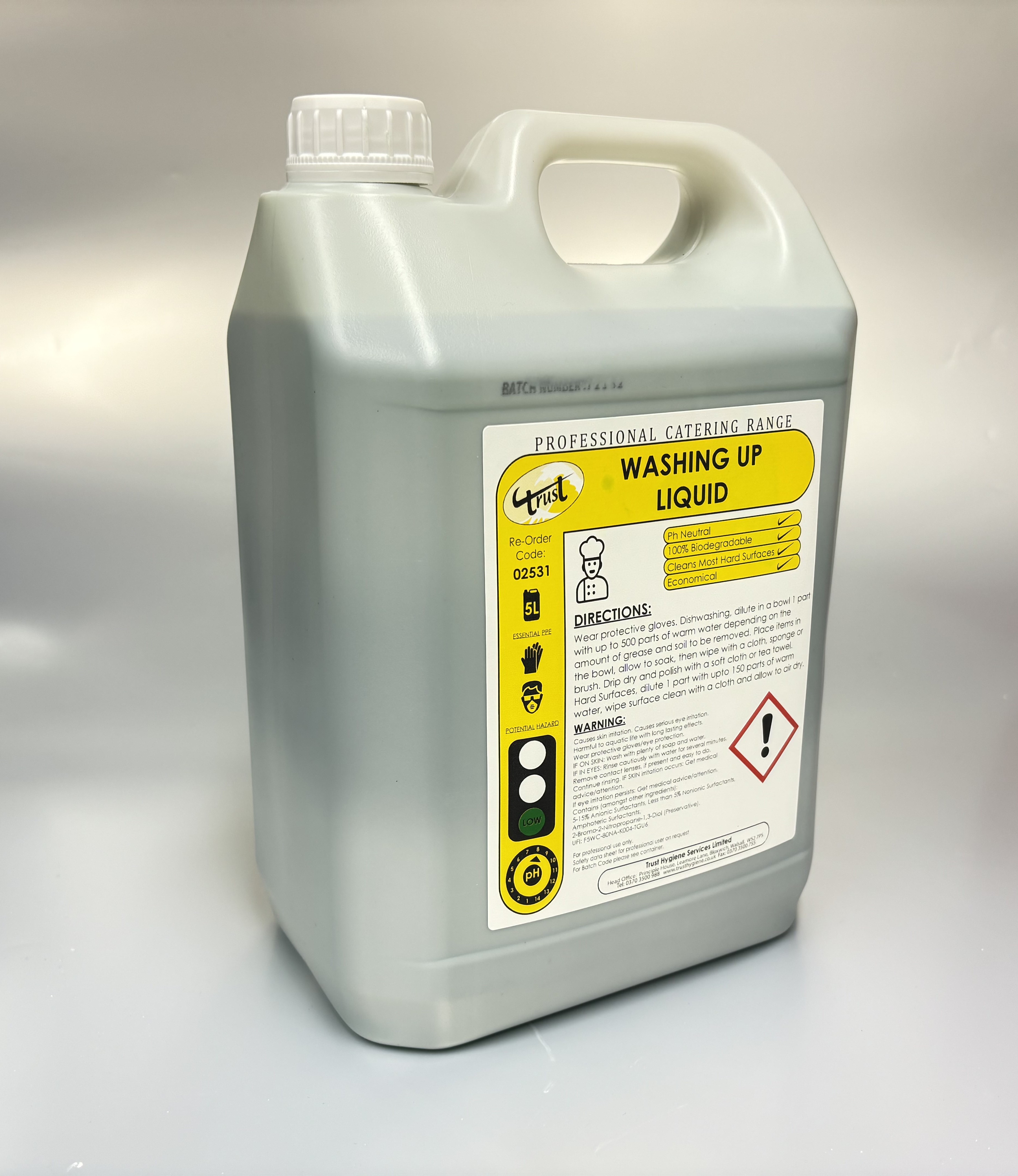 Washing Up Liquid (G) 2x5L | Trust