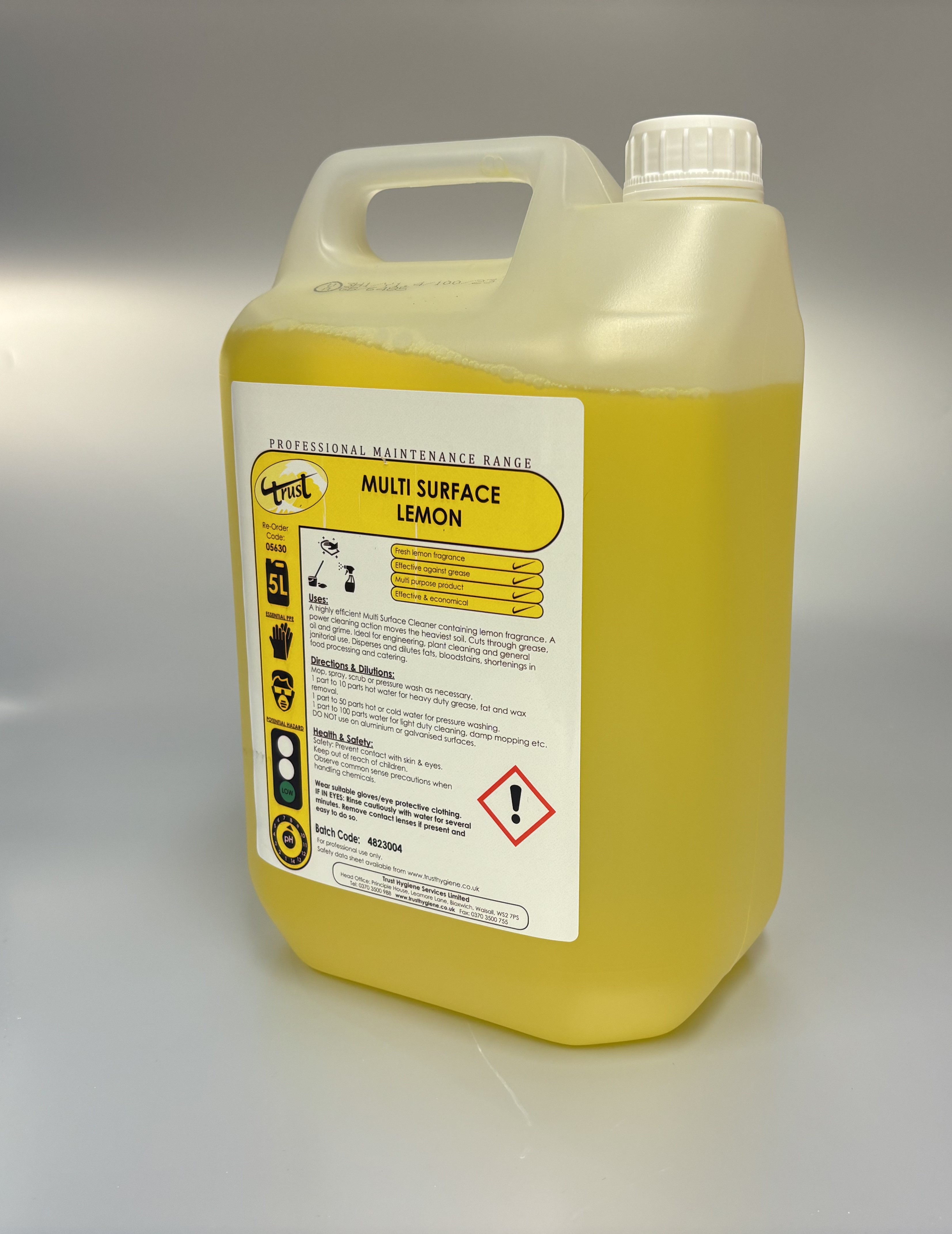 Multi Surface Lemon 2x5Ltr | Trust