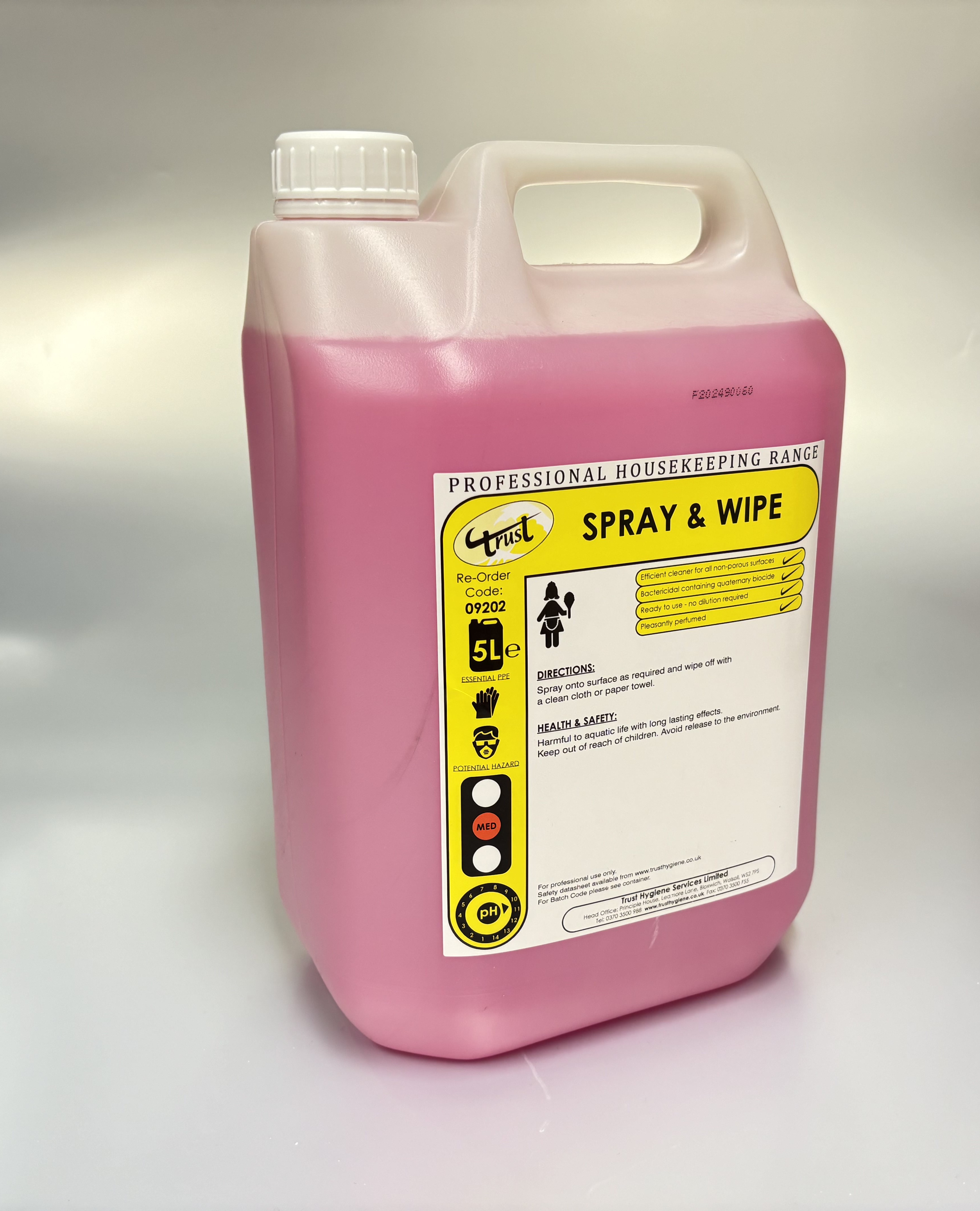 Spray and Wipe - Bulk 2x5L | Trust